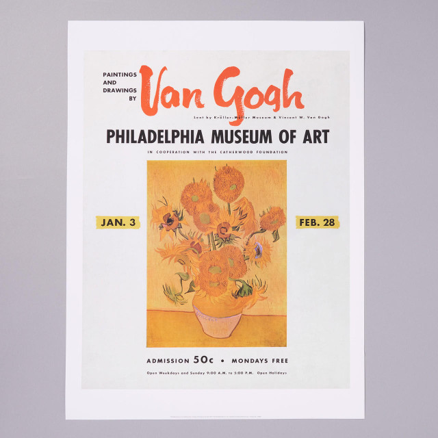 Duchamp PMA Exhibition Poster 1973 Magnet - Philadelphia Museum Of Art ...