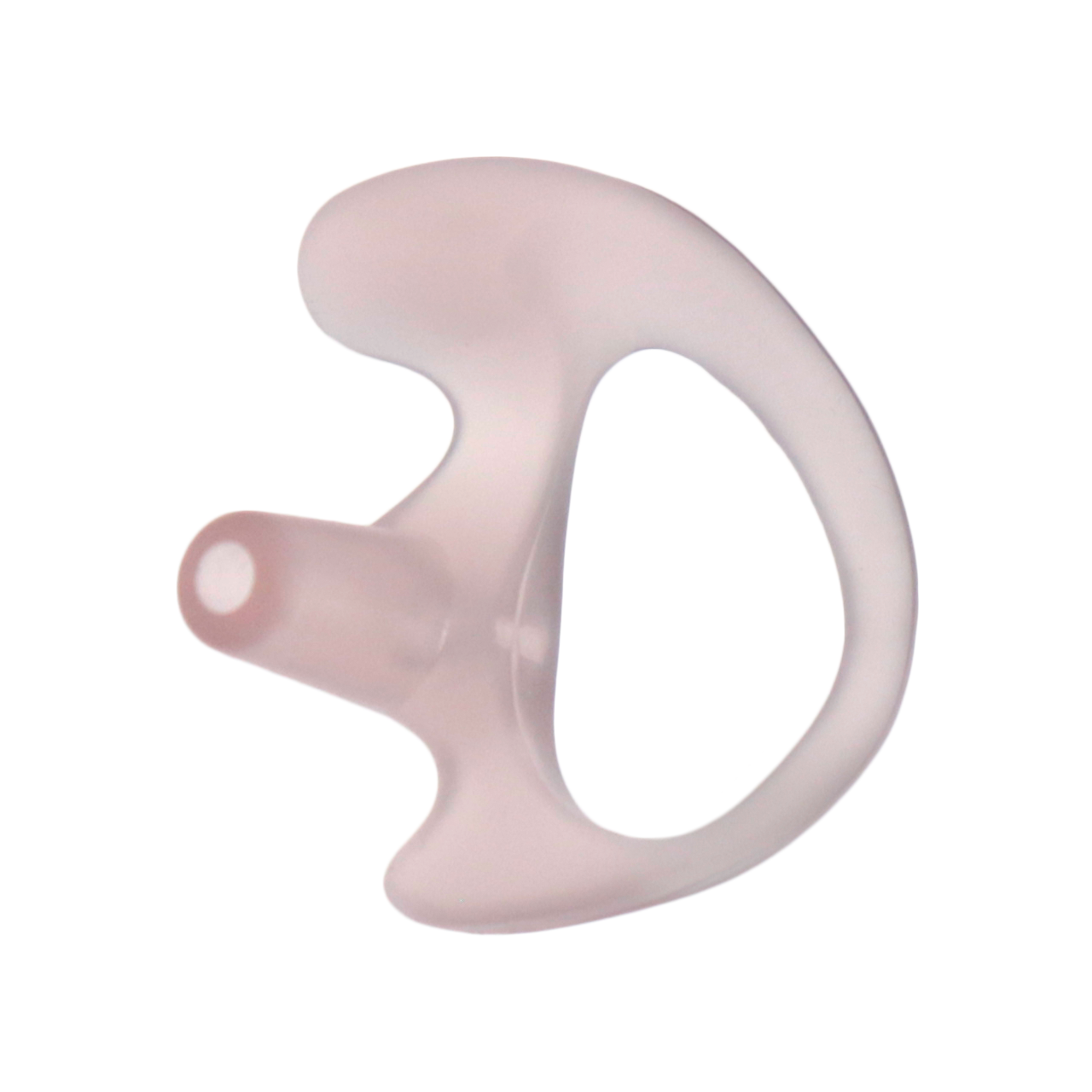 Semi-Custom Silicone Skeletal Earmold for 2-Way Radio Earpieces