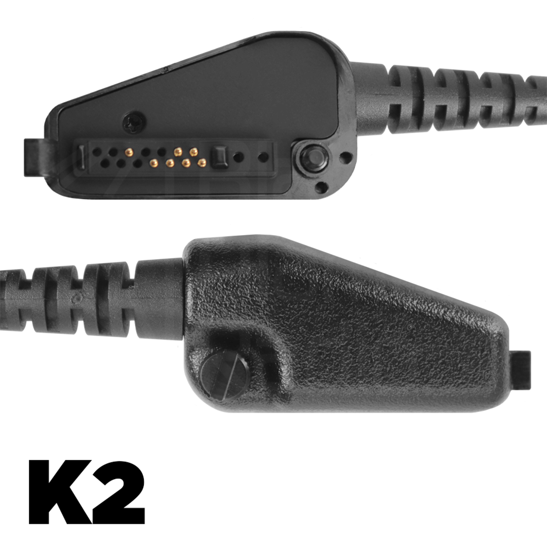 Centurion Coiled Tube Style Earpiece Headset for Two-Way Radios Using ...