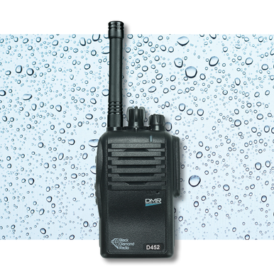 D452 5-Watt Digital DMR Two-Way Radio by Black Diamond Radio