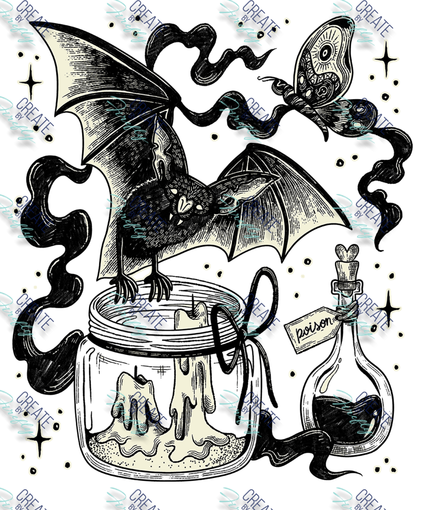 Bat & Poison - Create by Firefly