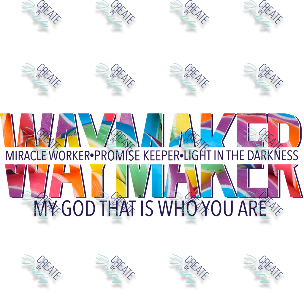 Waymaker-Rainbow - Create by Firefly