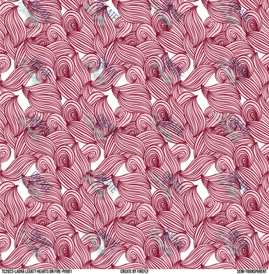 Red & Pink Swirls - Hearts on Fire - Create by Firefly
