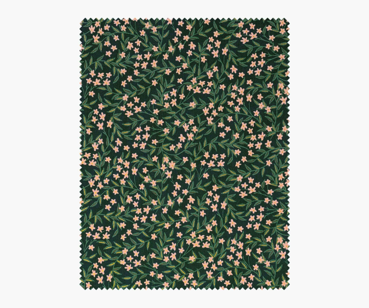 RIFLE PAPER CO, BRAMBLE, Daphne in Hunter Metallic by the half-meter ...