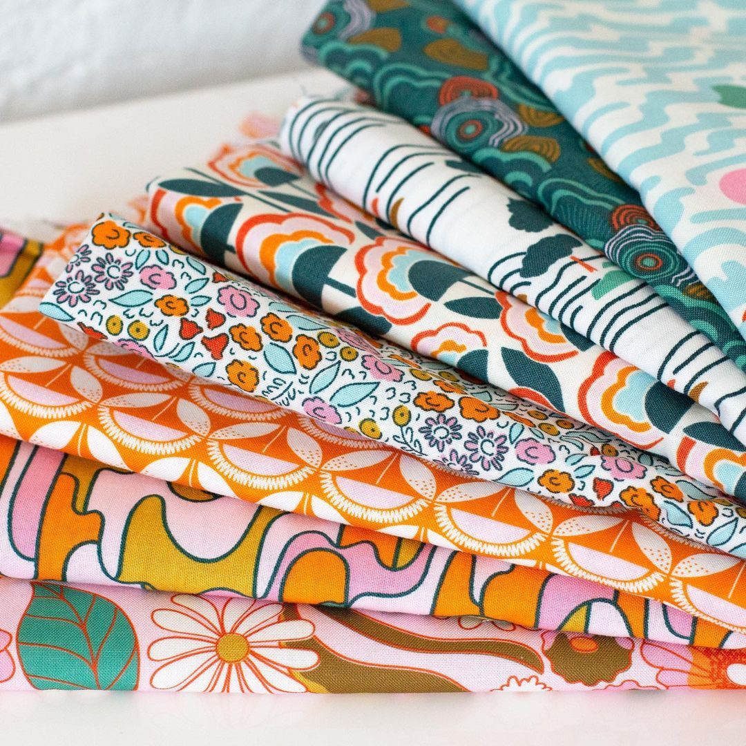 GOOD VIBRATIONS QUILT Kit - Cloud 9 Organic 54" X 70" (137x 177 cm ...