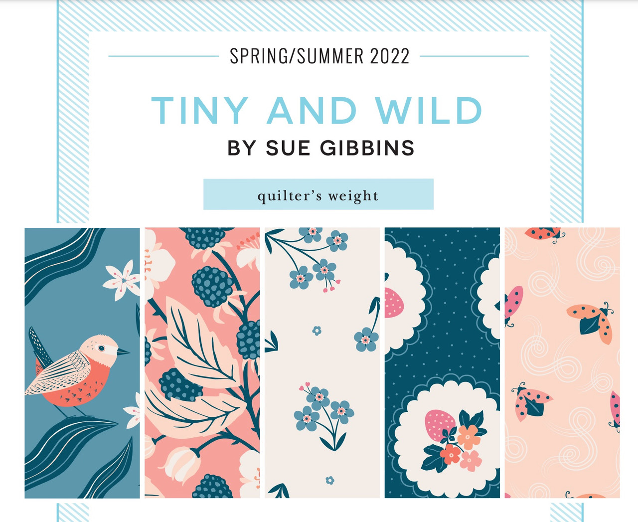 CLOUD 9, TINY AND WILD - Wild-Strawbs, 100% ORGANIC Cotton - ELEGANTE ...