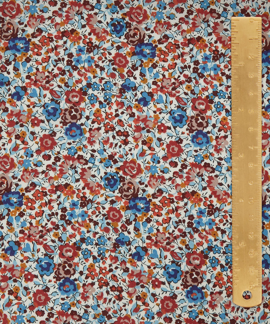 Elegante Virgule - LIBERTY OF LONDON - EMMA & GEORGINA J Orange 100% ...