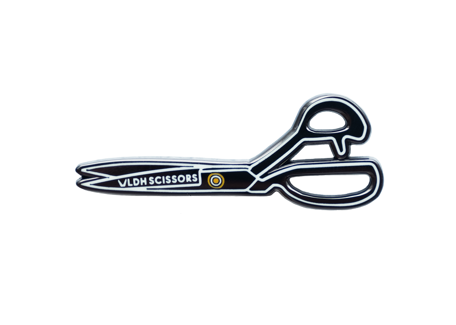 LDH SCISSORS Midnight Edition Enamel Pin - ELEGANTE VIRGULE CANADA
