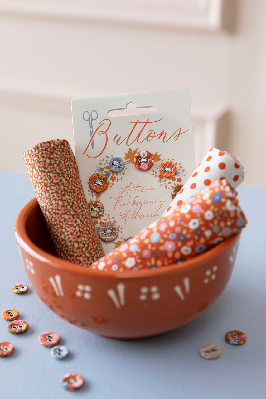 TILDA CREATING MEMORIES, Autumn Buttons (Set of 10 Buttons) - ELEGANTE ...