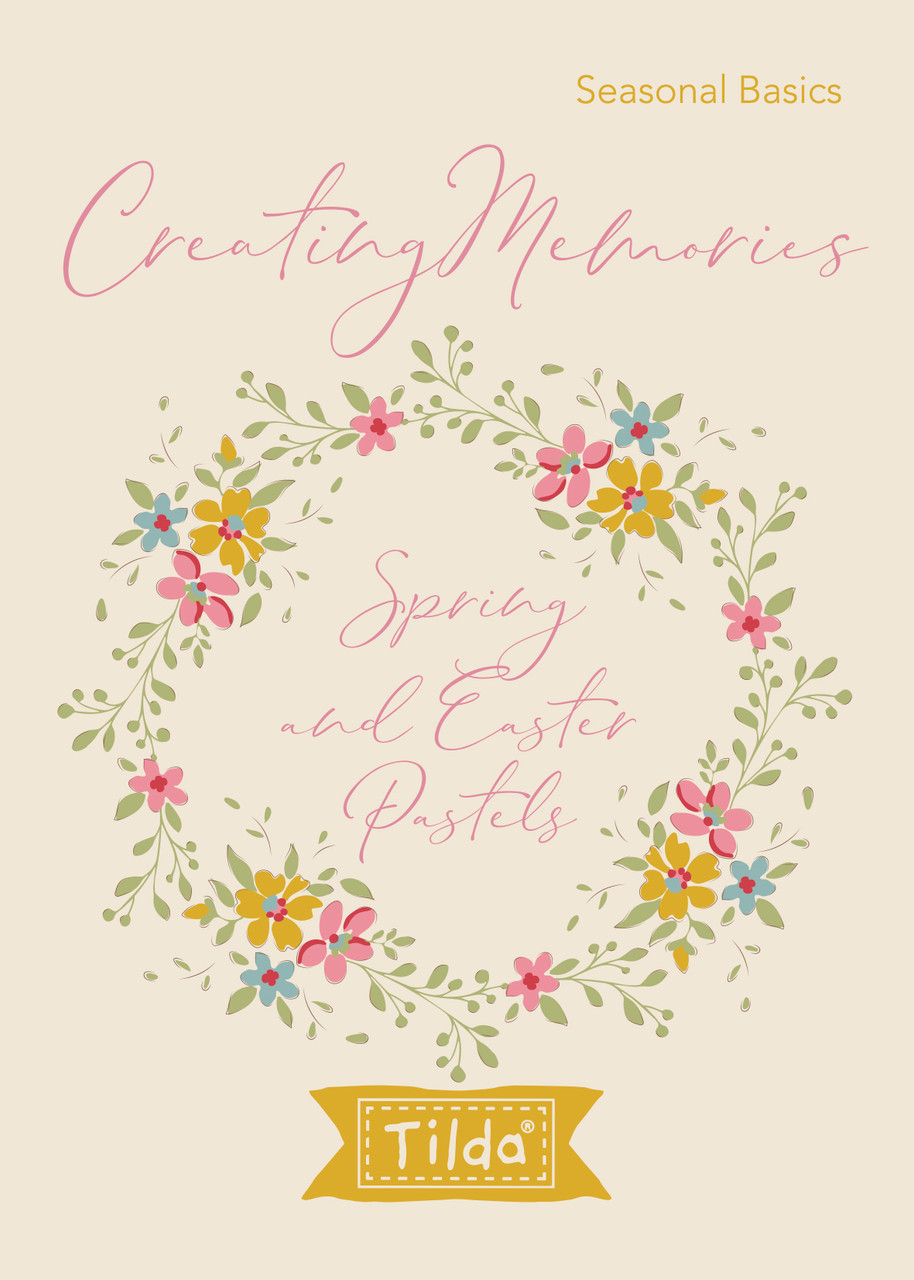 TILDA CREATING MEMORIES Spring, Easter Egg Quilt KIT - ELEGANTE VIRGULE ...