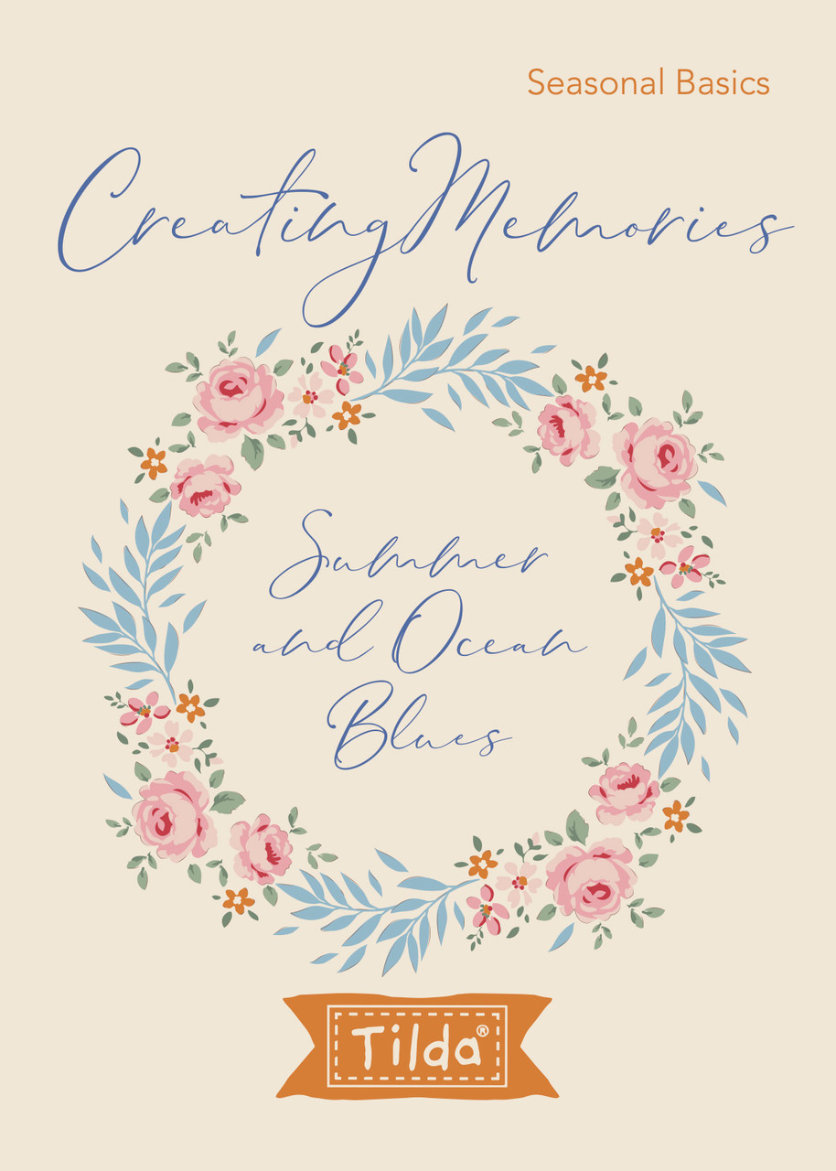 TILDA CREATING MEMORIES Summer, Blue Duck Quilt KIT - Elegante Virgule ...