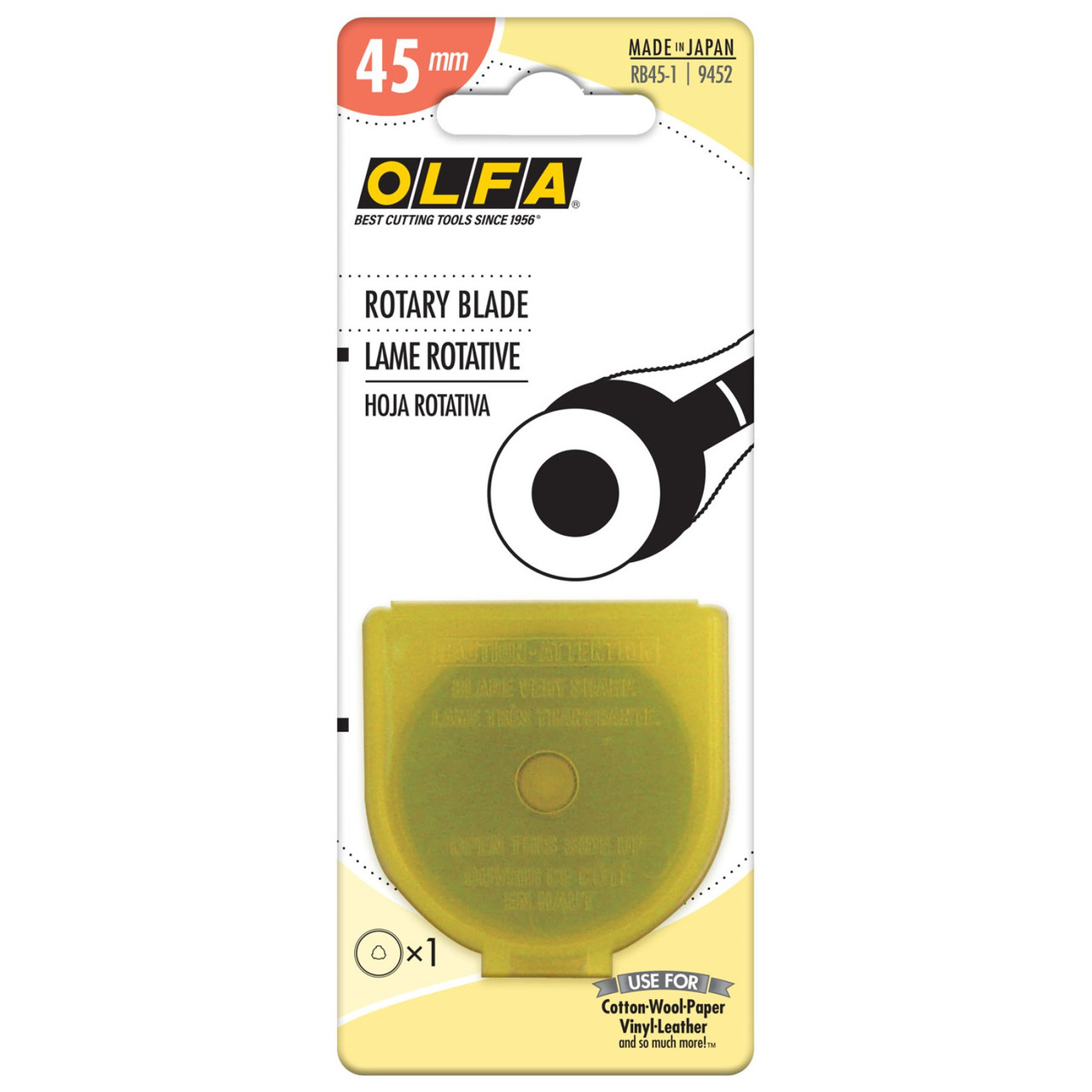 OLFA 45mm Rotary Blade (Pack of 1, 2, 5 OR 10) - ELEGANTE VIRGULE CANADA