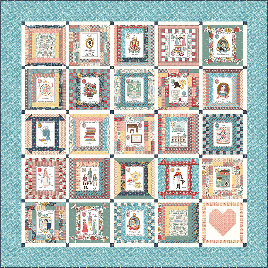RILEY BLAKE DESIGNS, JANE AUSTEN, Emma, WOODHOUSE - ELEGANTE VIRGULE CANADA