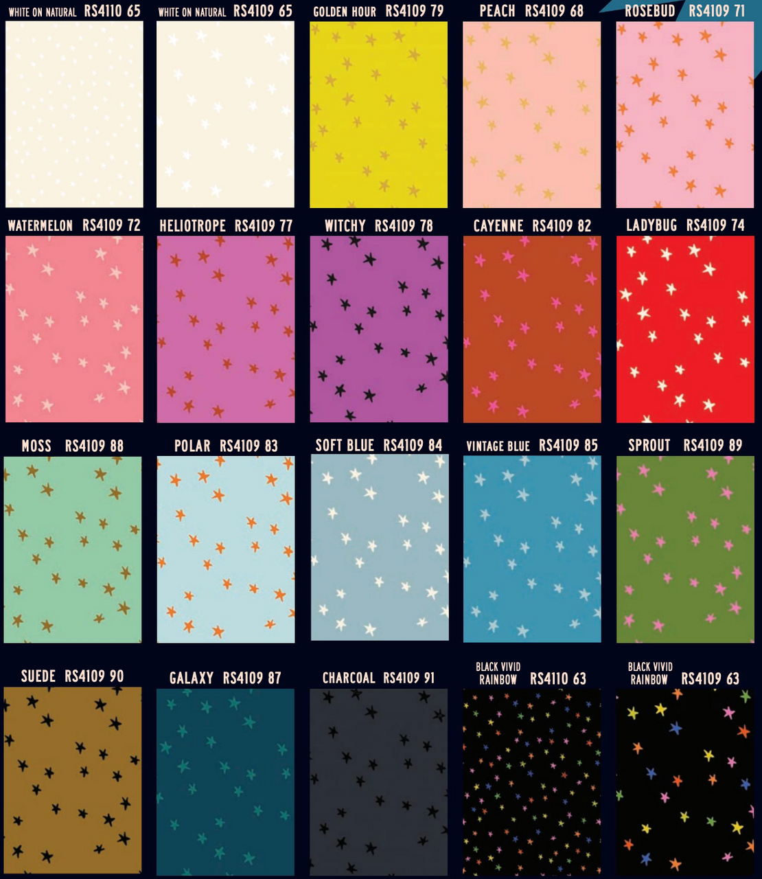RUBY STAR SOCIETY, STARRY 2025 by Alexia Marcelle Abegg, FQ Bundle of ...