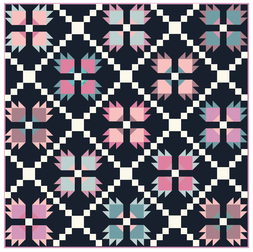 Penelope Handmade ARCHIE Quilt Paper Pattern - ELEGANTE VIRGULE CANADA