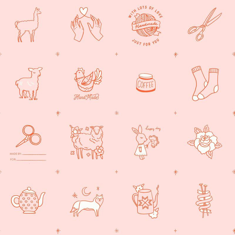 RUBY STAR SOCIETY, Purl CHARMS in Pale Pink - ELEGANTE VIRGULE CANADA ...