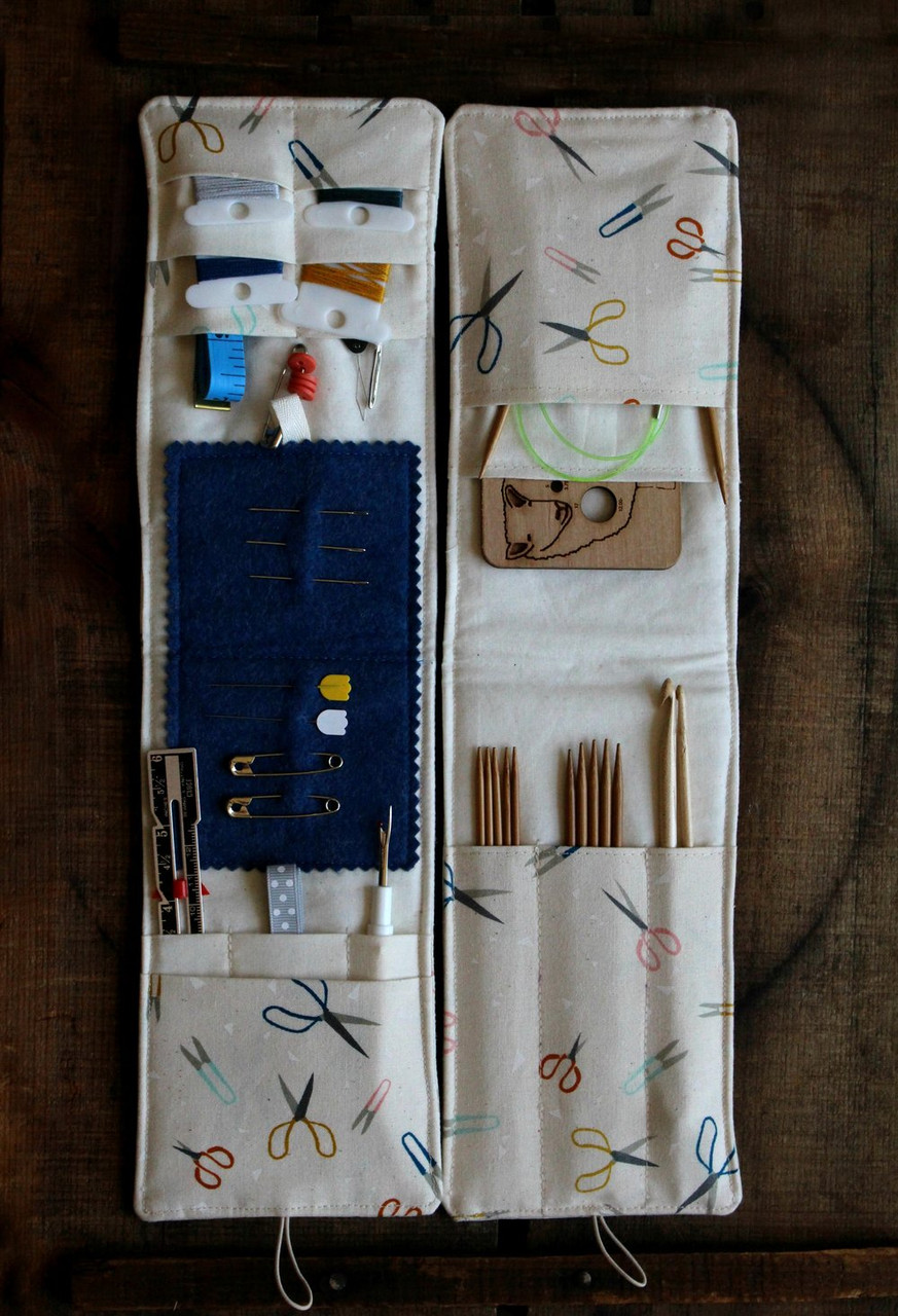 Social Stitcher Needle Books Printed Pattern - NNK Never Not Knitting ...