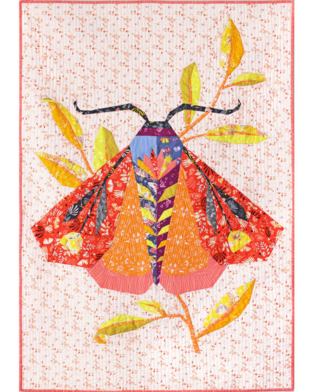 Tamara Kate WONDERGARDEN Series, NO.1 THE MOTH Quilt Paper Pattern ...