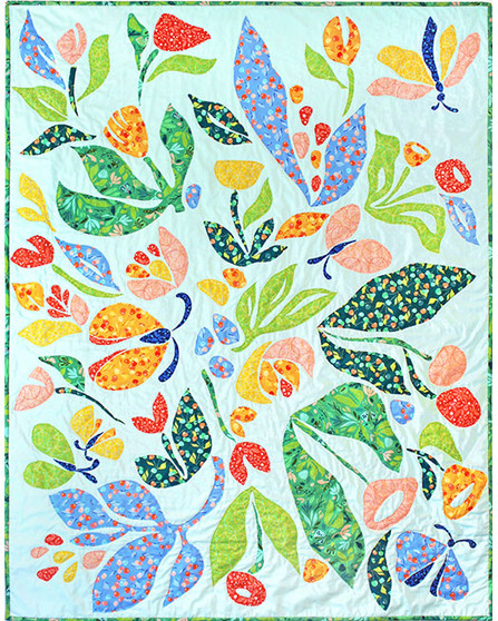 Tamara Kate WONDERGARDEN Series, NO.10 ANOTHER LOVELY DAY Quilt Paper ...