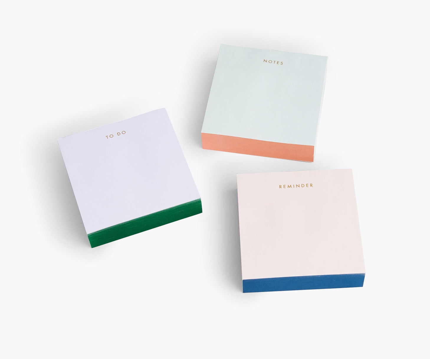 Luisa Sticky notes Trio Set - RIFLE PAPER CO Stationery, Set of 3 ...