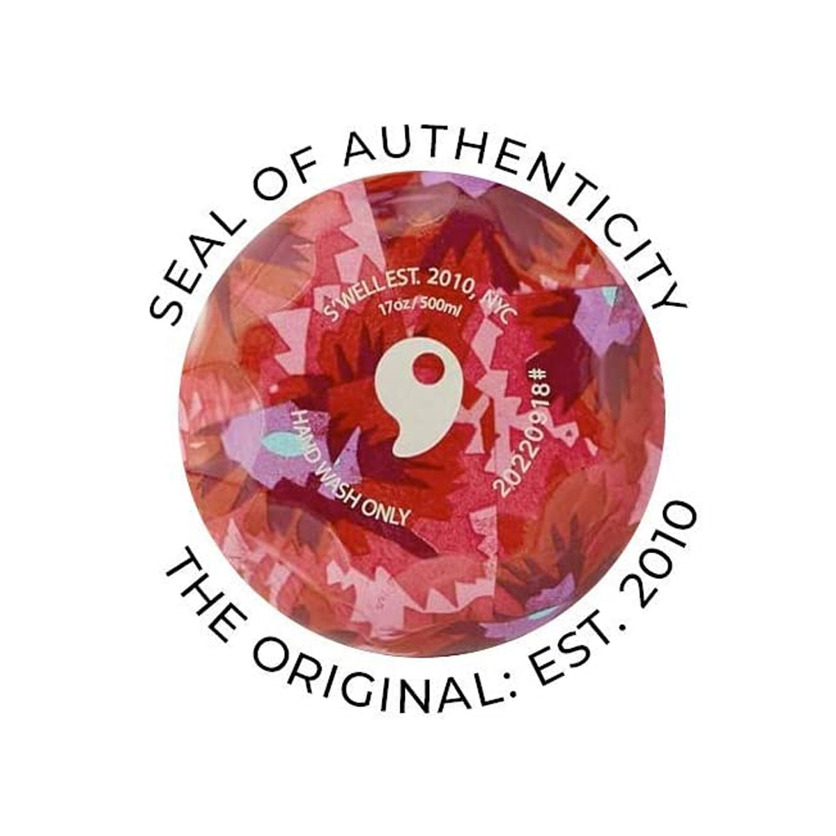 S'WELL x LIBERTY FABRICS, Firecracker 17 oz. Insulated bottle ...