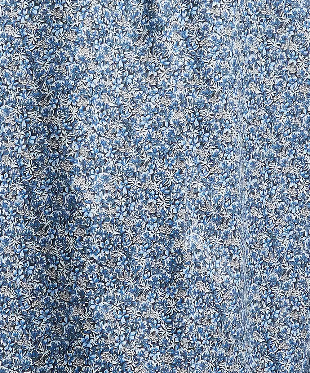 LIBERTY OF LONDON - RAGGED ROBIN B in Blue, 100% Cotton Tana Lawn, Per ...