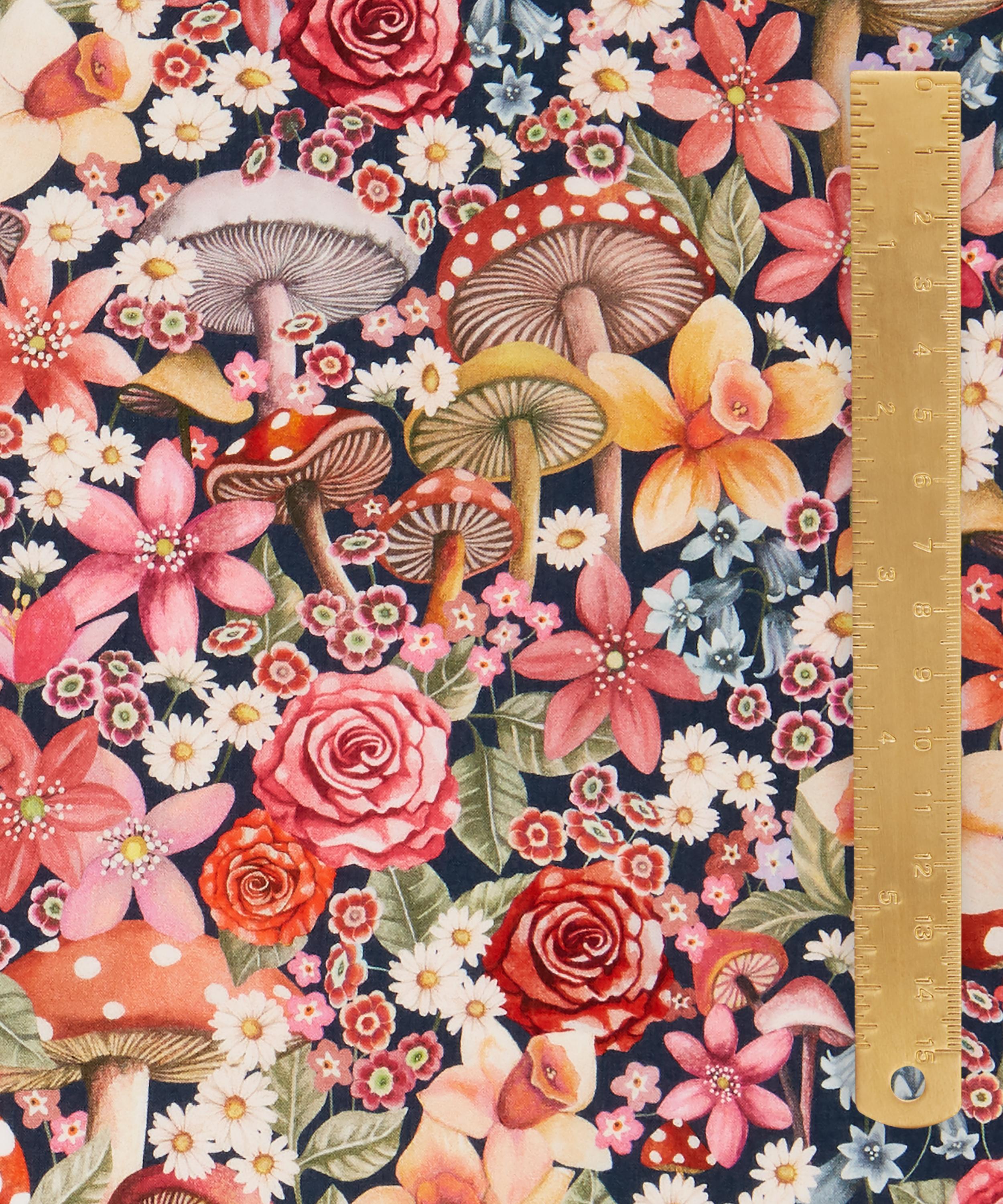 LIBERTY OF LONDON - CURIOUS LAND C in Pink and Red, 100% Cotton Tana ...
