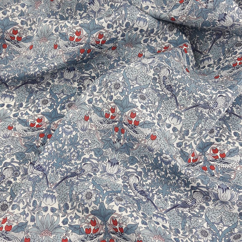 LIBERTY OF LONDON - STRAWBERRY THIEF Spring A 100% Cotton Tana Lawn ...