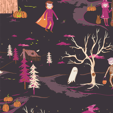 AGF ART GALLERY FABRIC - SPOOKY 'N WITCHY, Peppermint's Tale in ...