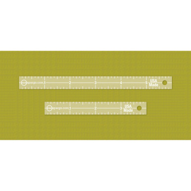 SUE SPARGO 1/2" Stitch Spacing Ruler Set - includes 2 Rulers, ELEGANTE ...