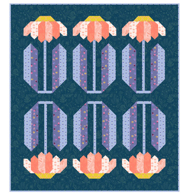 WINDHAM FABRICS, EVERBLOOM QUILT in ANEW by Tamara Kate - Quilt Kit 47. ...