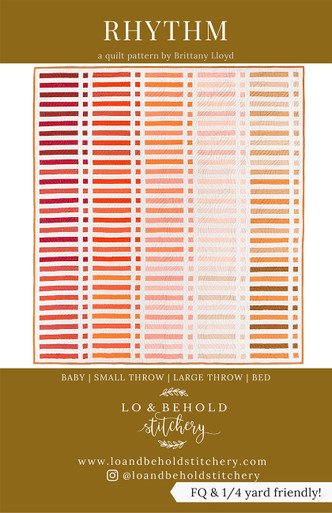 Lo and Behold RYTHM Paper Pattern - ELEGANTE VIRGULE CANADA