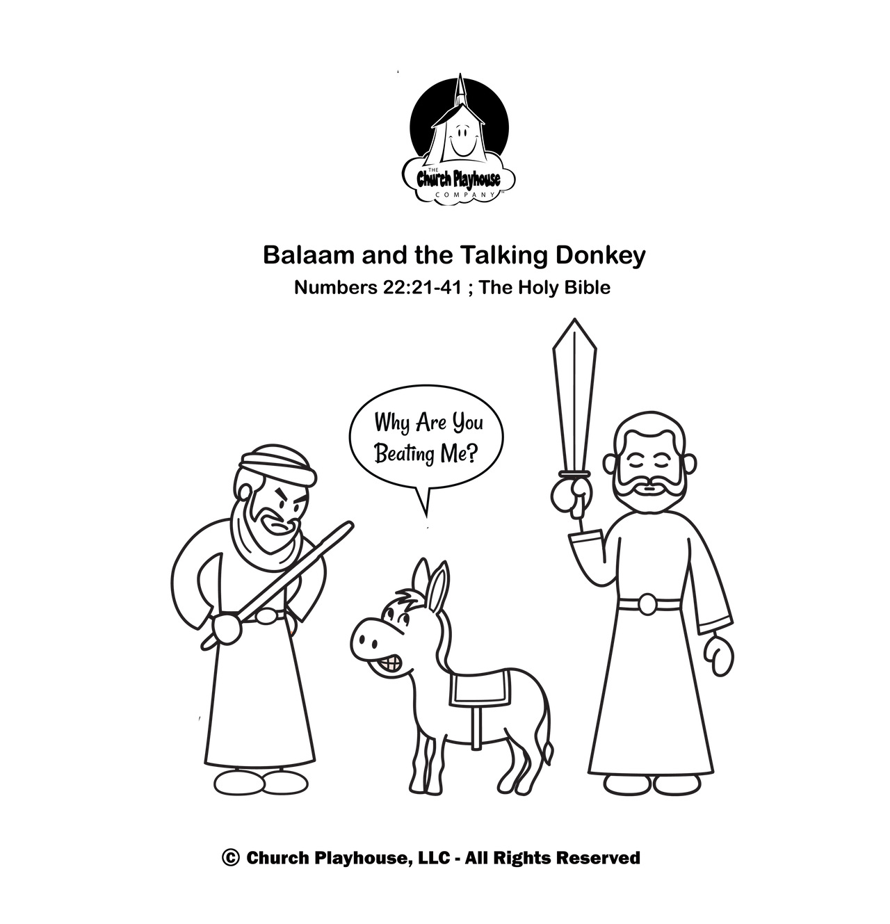 Digital Playsets, Coloring Sheets, Doll Cut Outs - Old Testament ...