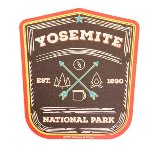 Yosemite Badge Sticker - Yosemite Online Store