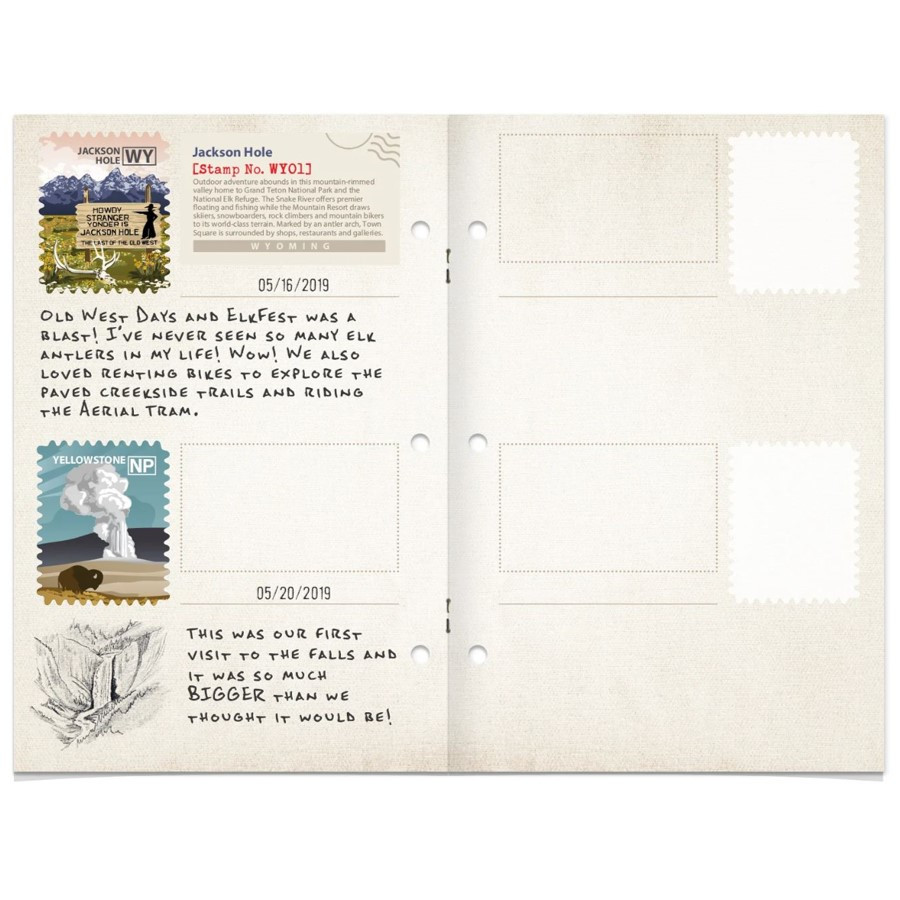 Stamps - Collection Booklet - Yosemite Online Store