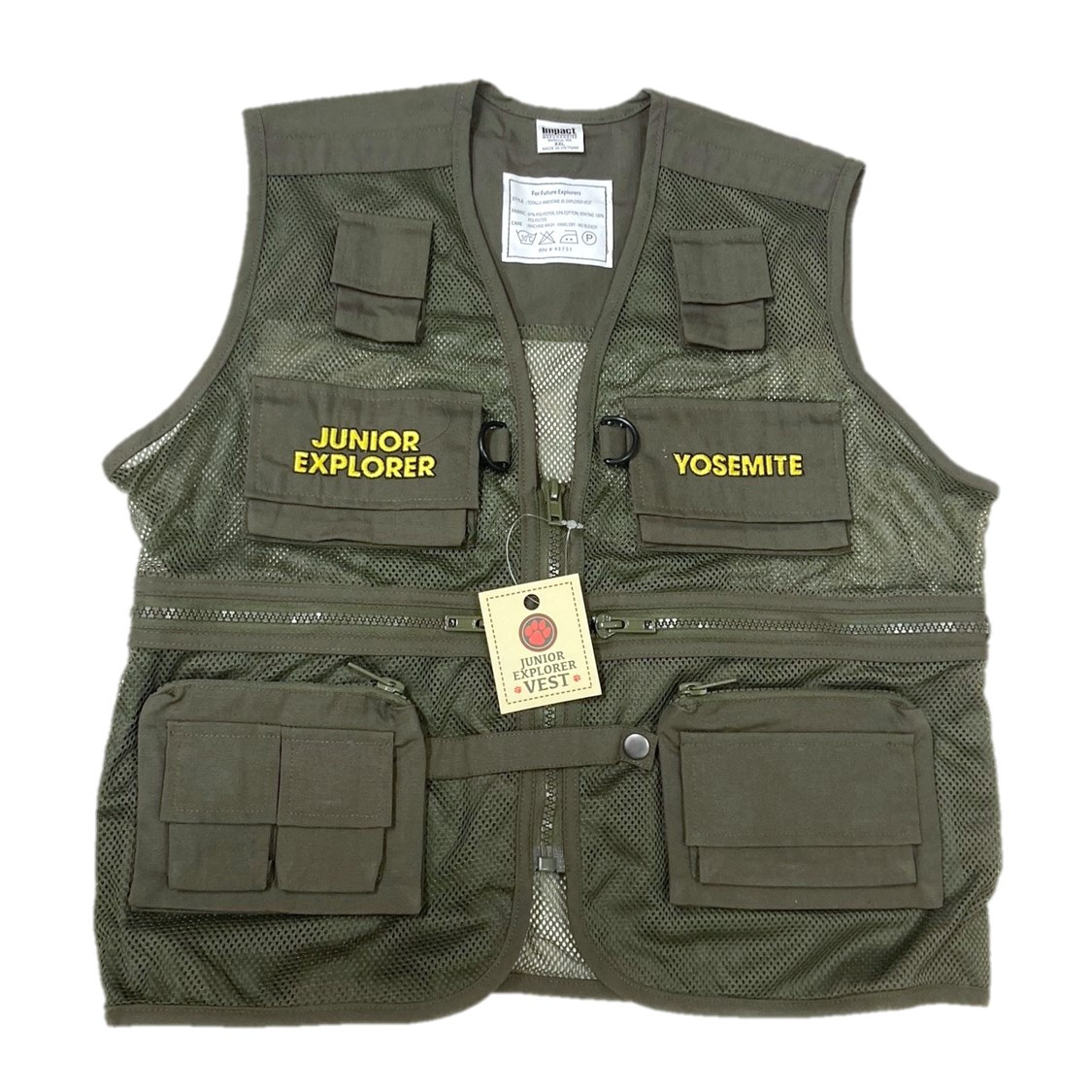 Yosemite Junior Explorer Vest - Youth - Yosemite Online Store