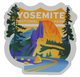 Half Dome Highway Sign Decal - Yosemite Online Store