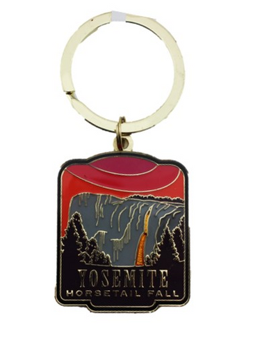 Yosemite Horsetail Fall Keychain - Yosemite Online Store