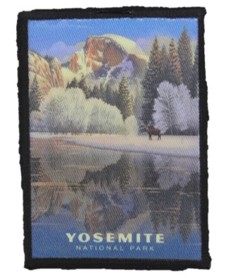Half Dome Winter Patch - Yosemite Online Store