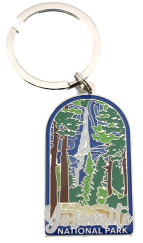 Yosemite Falls Trail Keychain - Yosemite Online Store