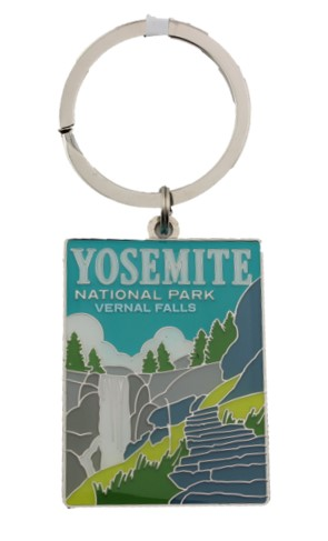 Vernal Falls Steps Keychain - Yosemite Online Store