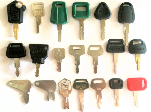 JLG Telehandler Ignition Key 70022765 - heavyequipmentkeys.com