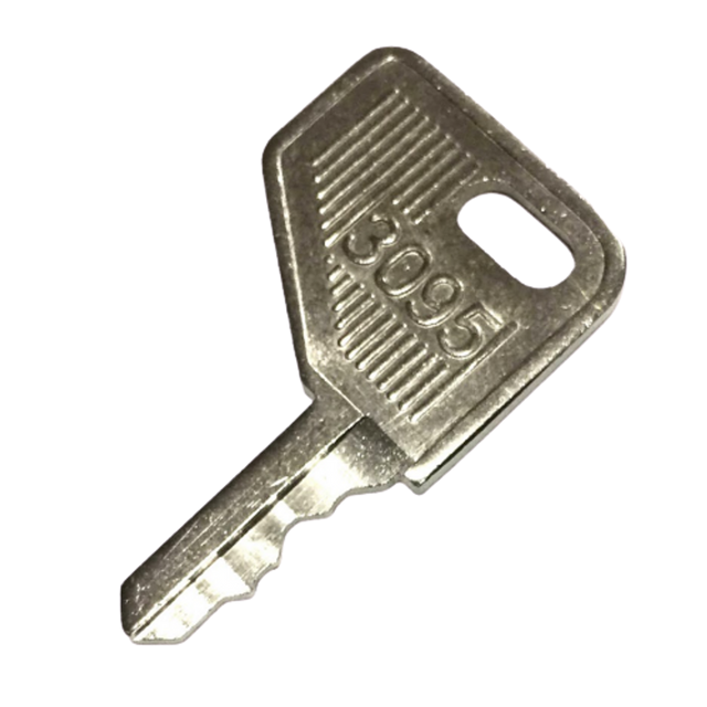 BilJax Lift Ignition Key 3095 - heavyequipmentkeys.com