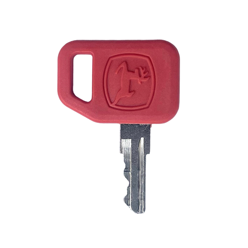 John Deere AT195302 Ignition Key with Leaping Deer Logo