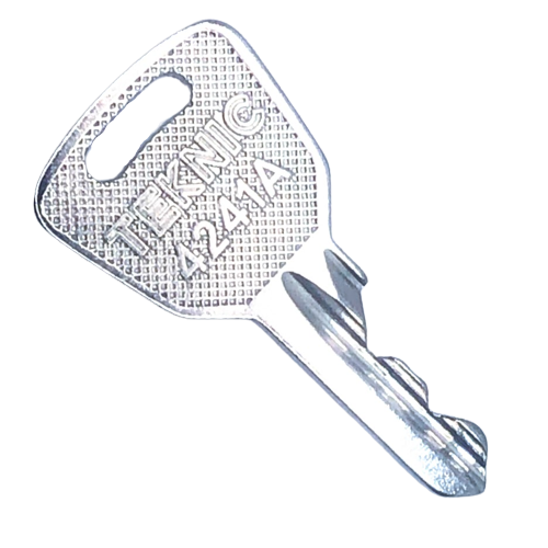 Haulotte Man Lift Ignition Key 2440306540 or 4241A - heavyequipmentkeys.com