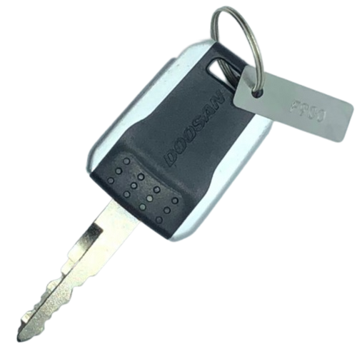 Doosan Excavator Ignition Key K1009605B - heavyequipmentkeys.com