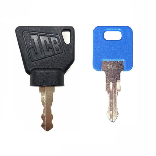 JCB Heavy Equipment Ignition Key Set - heavyequipmentkeys.com
