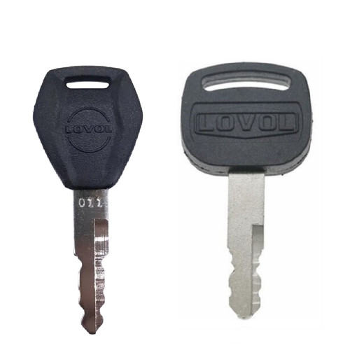 Lovol Heavy Equipment Ignition Key Set - heavyequipmentkeys.com