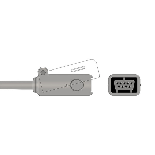SpO2 Adapter Cable LNC-MP10, Masimo - THE BIOMED GUYS
