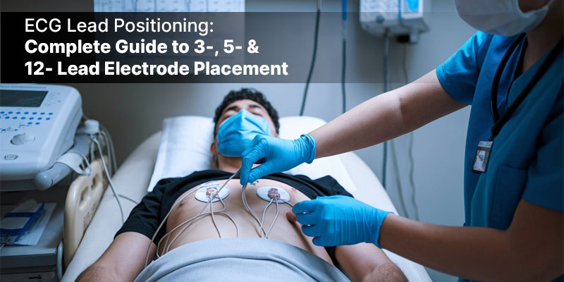 ECG Lead Positioning: Complete Guide to 3-, 5- and 12-Lead Electrode ...